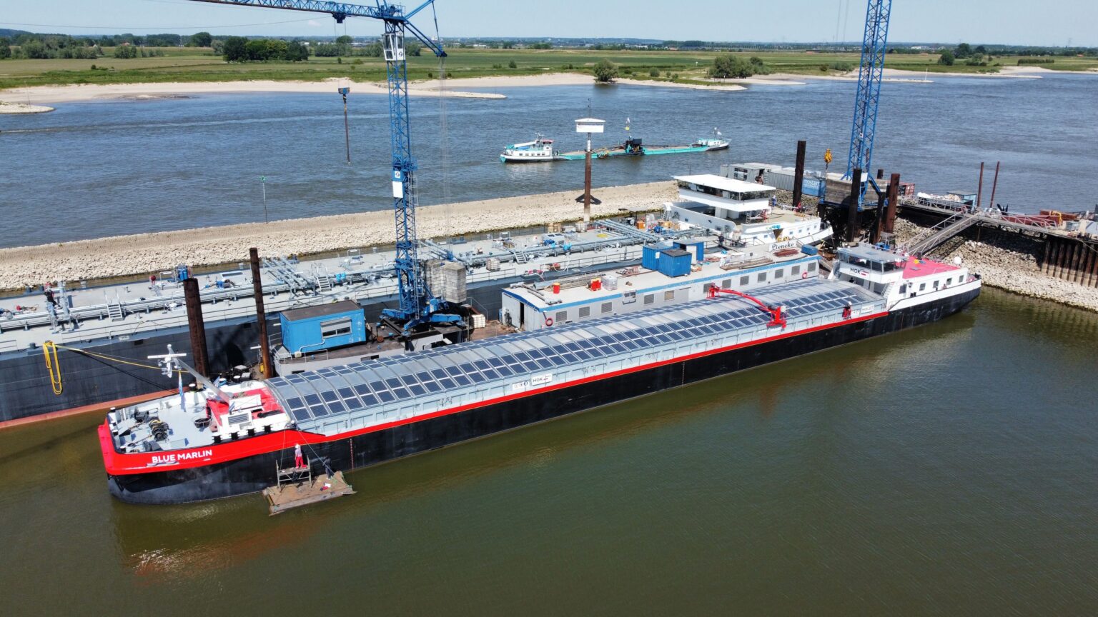 World's first hybrid solar-powered inland ship sets sail - AirQualityNews